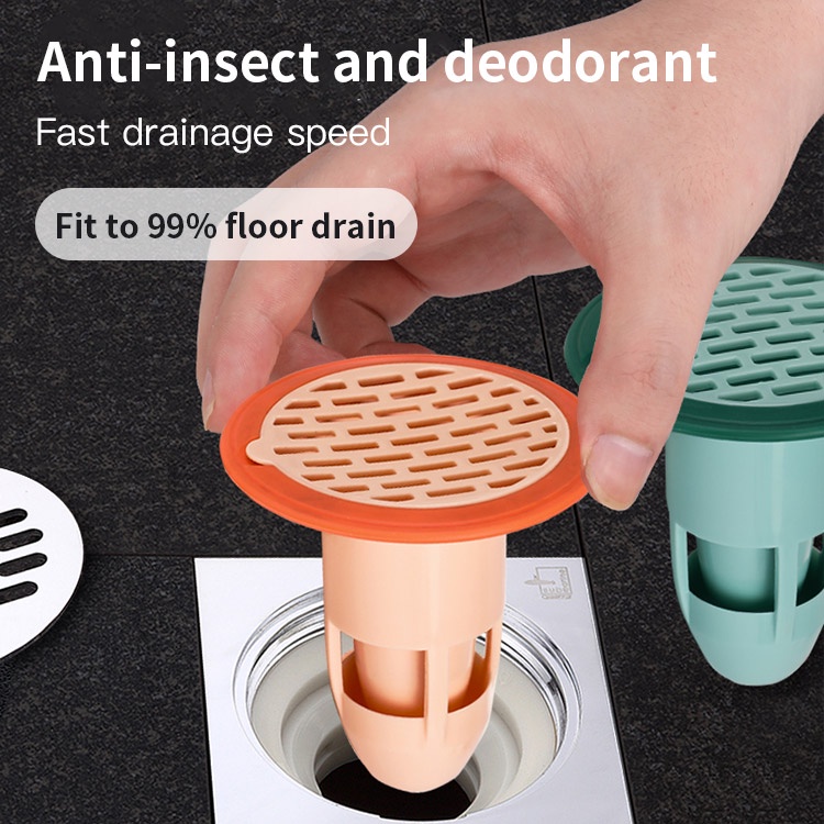 Multi-purpose Insect-proof Drain plug Anti-odor Sewer Gases & Water ...