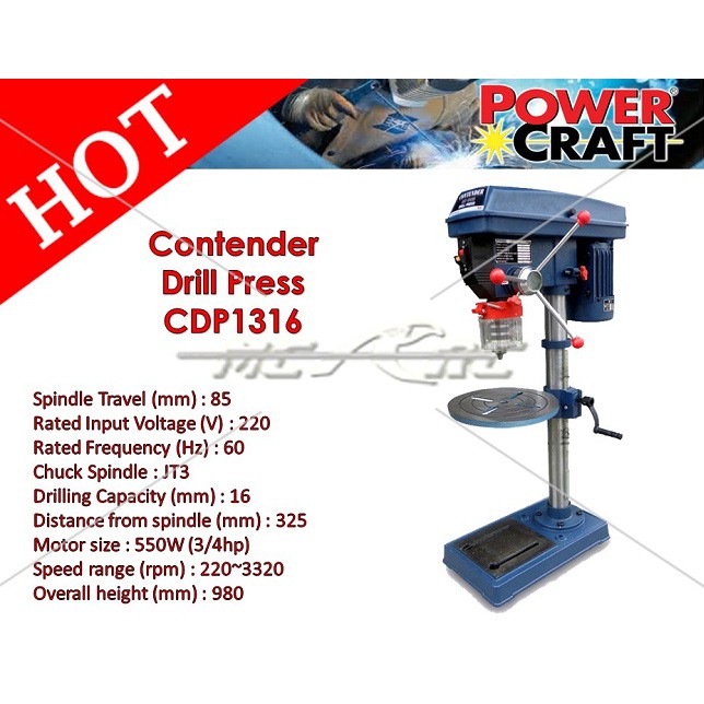 Contender Drill Press CDP 1316 | Shopee Philippines