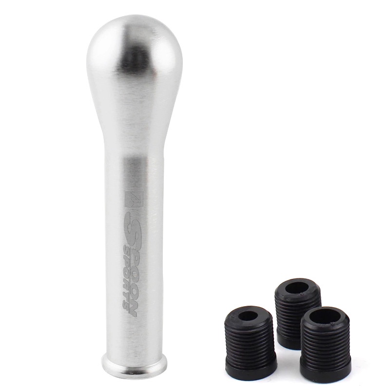 15CM Spoon Gear Shift Knob Racing Shifter Lever Knob Aluminum Universal ...