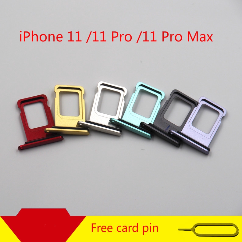 For Iphone 11 11 Pro Max SIM SD Card Tray Cato Holder Carrier Single ...