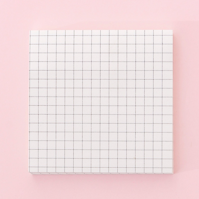 Sticky Notes Blank/line/grid Memo Pad White/Kraft Post-it Notes Message ...