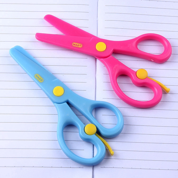 Kindergarten Children Origami Paper-cut Scissors Student Safety ...