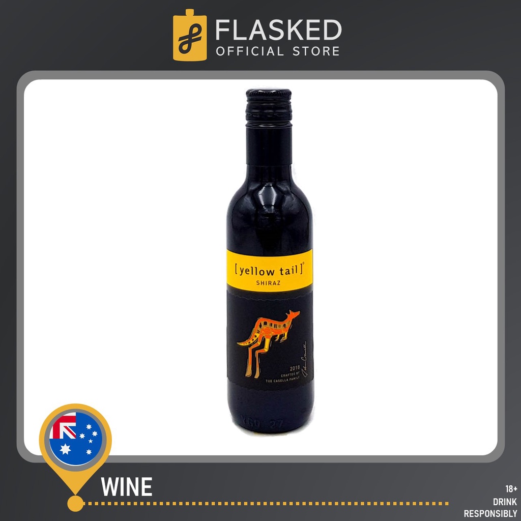 Yellow Tail Mini Joey Wine 187mL | Shopee Philippines