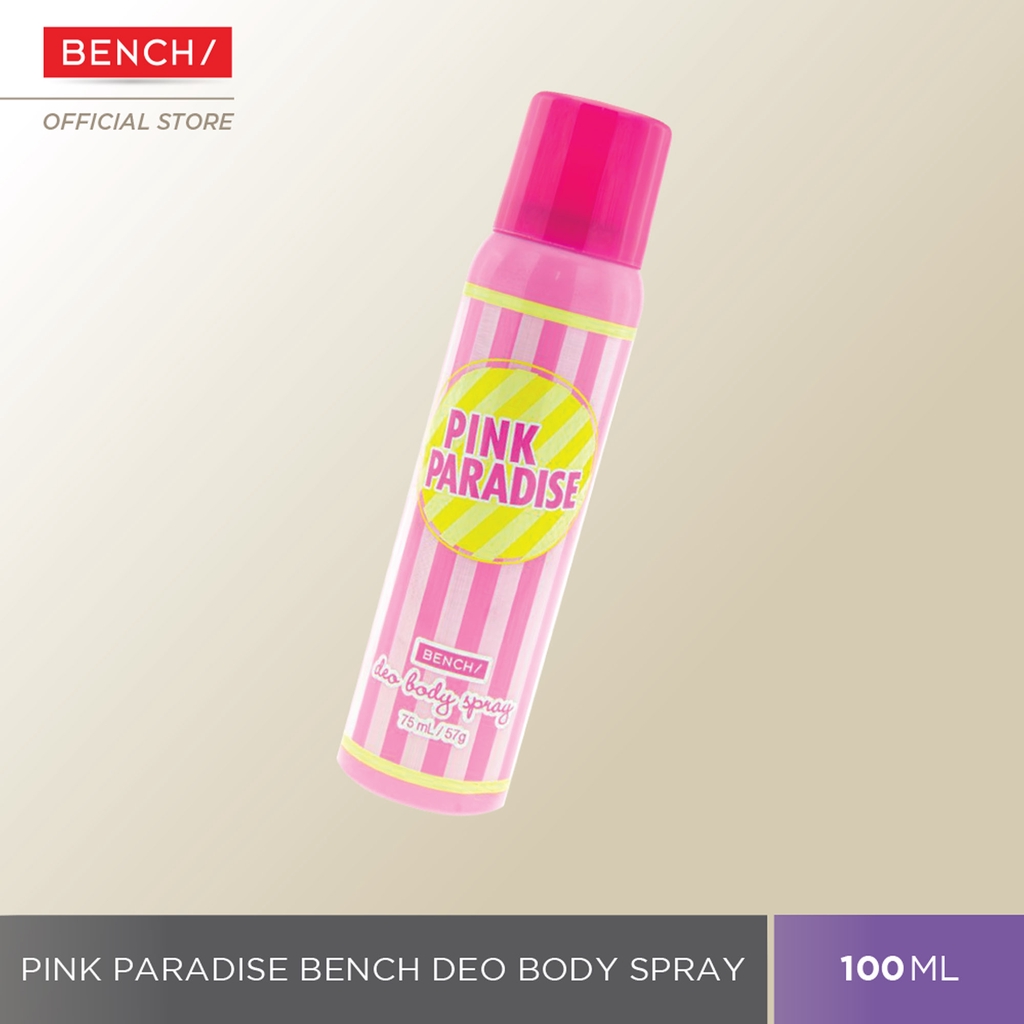 TCR3100B - BENCH/ Pink Paradise Deo Body Spray 75ml | Shopee Philippines