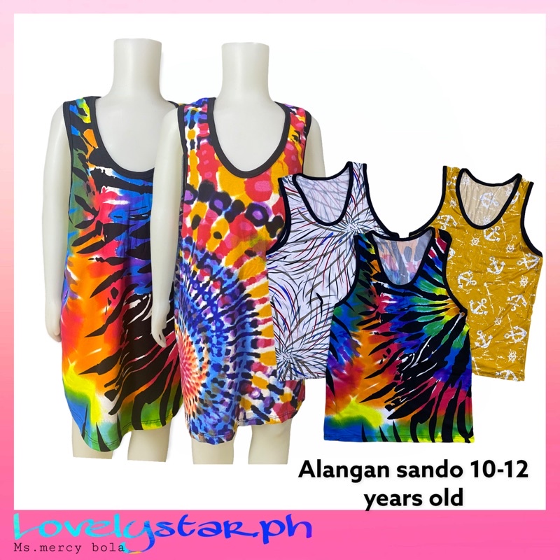 alangan Sando fit 10-12 yrs old | Shopee Philippines