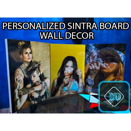 Personalized Photo Tiles ( Modern Wall Art Sintra Board ) | Shopee ...