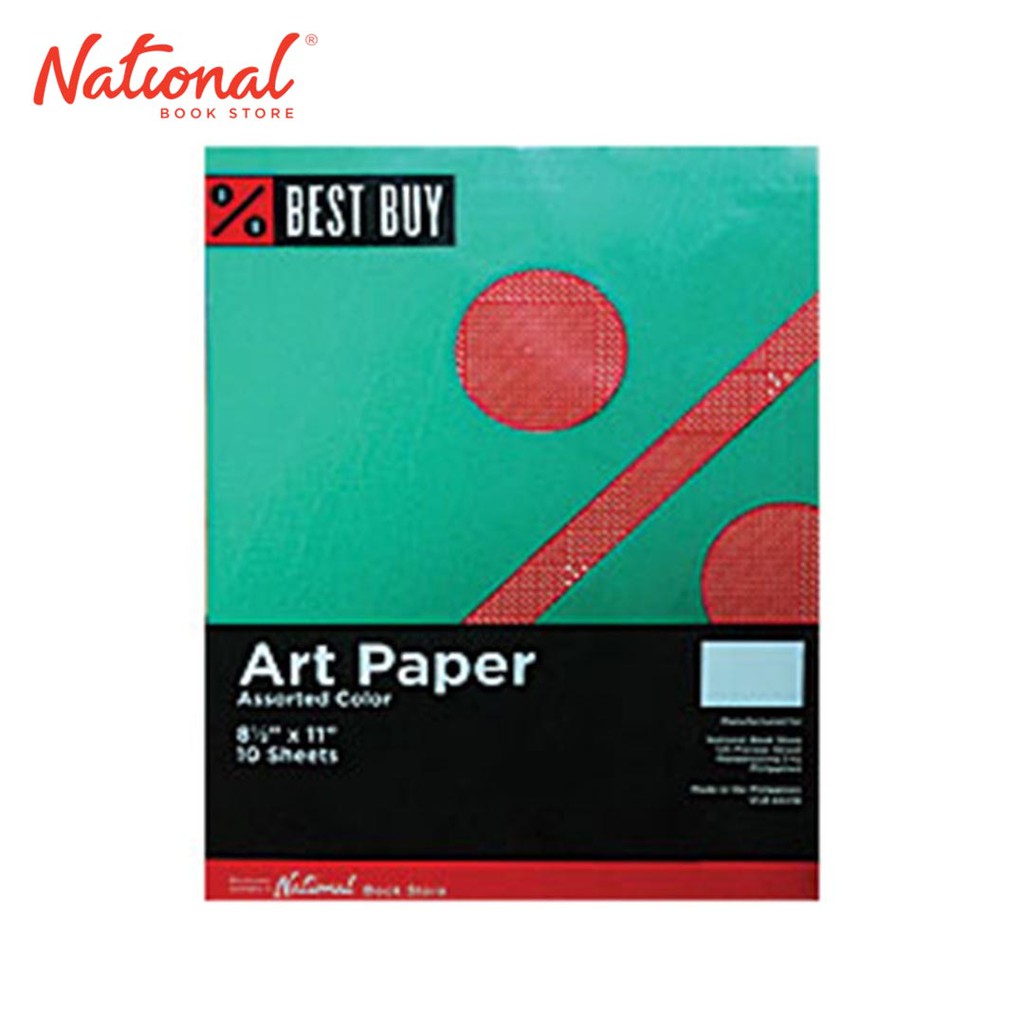 Best Buy Art Paper Assorted 10S National Book Store | Shopee Philippines