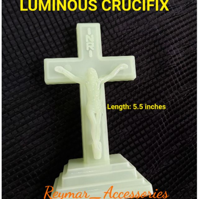 LUMINOUS CRUCIFIX( GLOW IN THE DARK) | Shopee Philippines