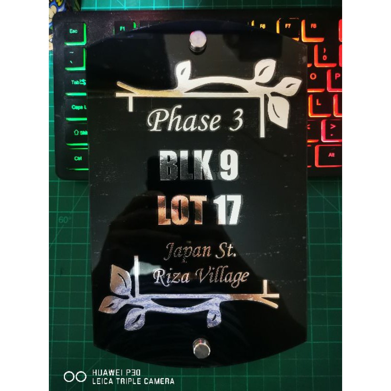 HOUSE PLATE NUMBER | Shopee Philippines