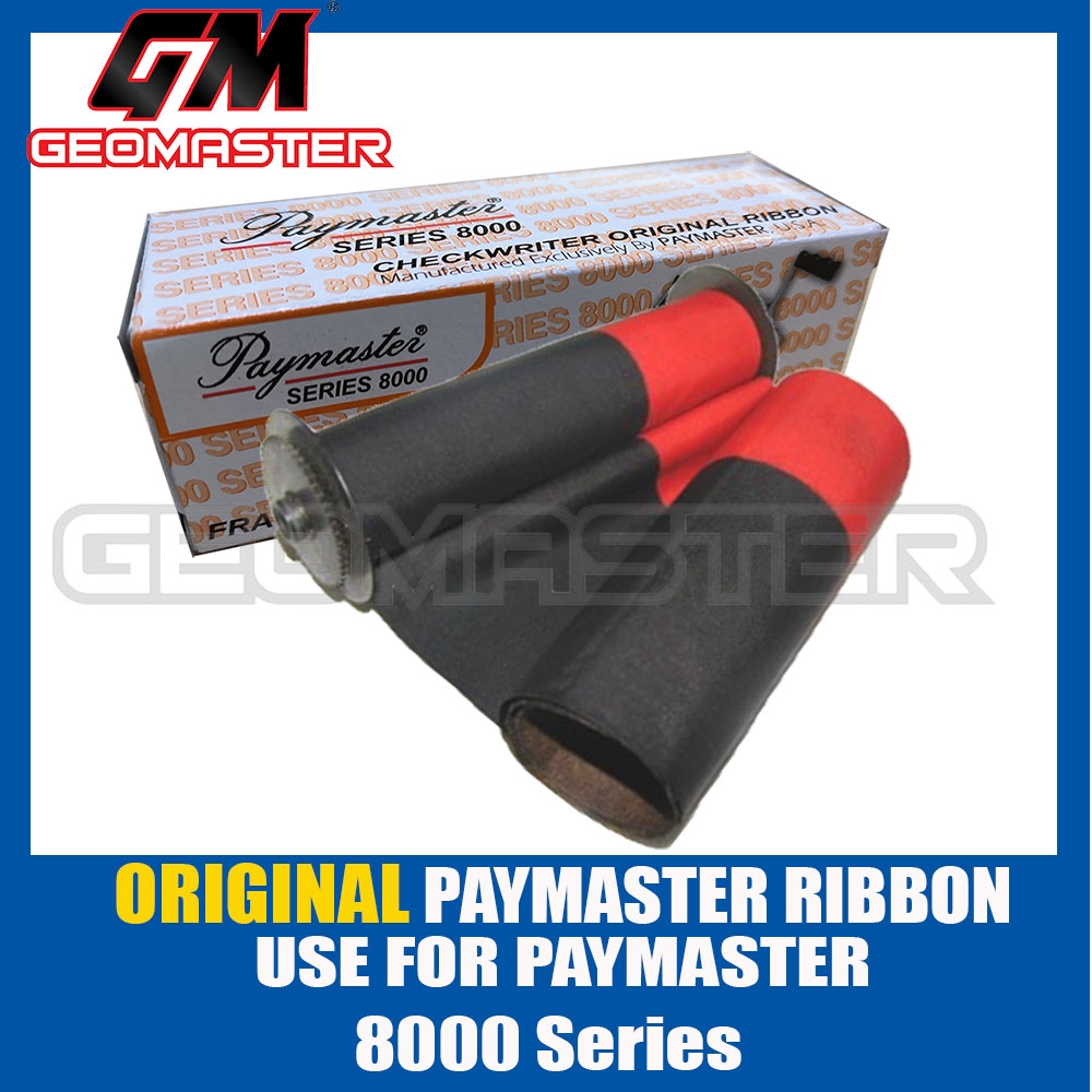 PAYMASTER 8000 CHEQUE WRITER RIBBON | Shopee Philippines