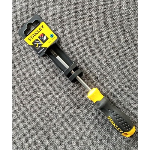 STANLEY CUSHION GRIP SCREWDRIVERS #65-167 PH2 x 100mm (PHILIP SCREW ...