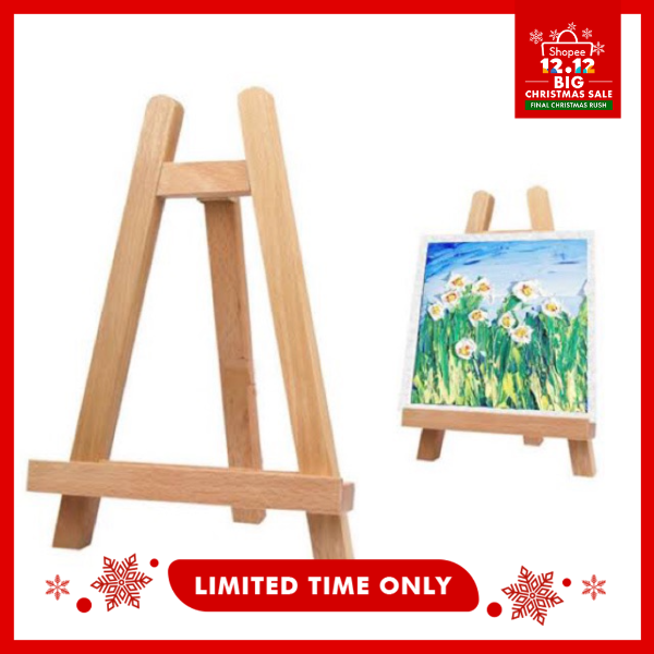 HOKKA Mini Wooden Painting Stand/Easel 20cm*28cm | Shopee Philippines