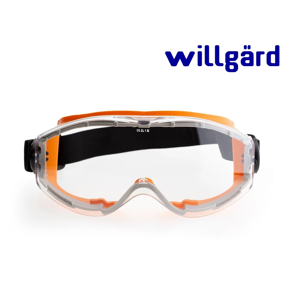Willgard Safety Goggles LG-2510 Wide Vision ultrasonic Clear Anti-Fog ...