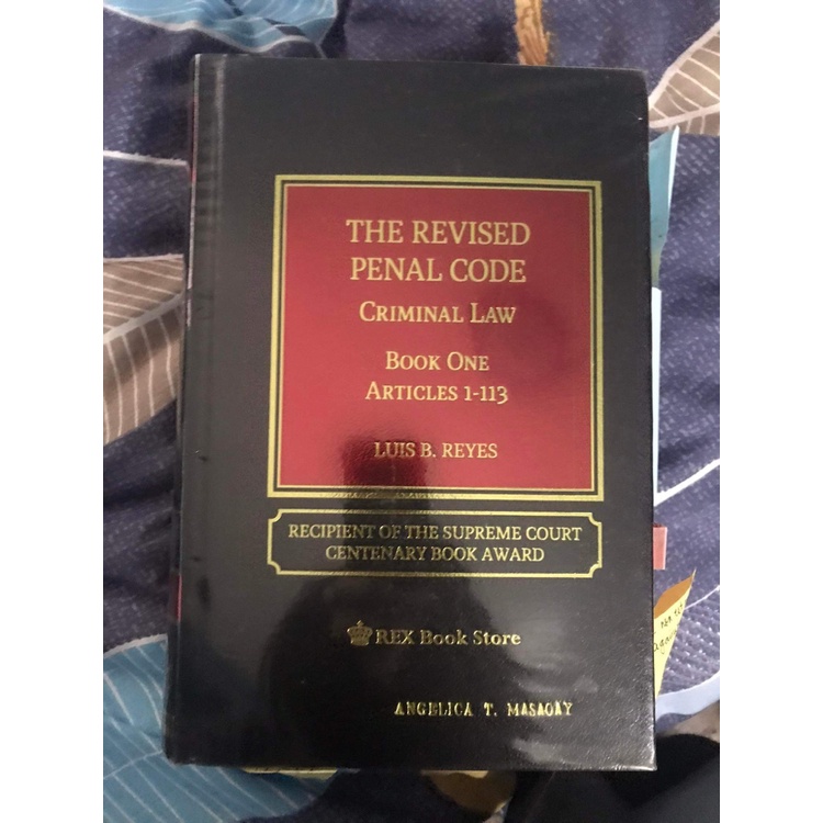 Revised Penal Code Book 1 Shopee Philippines