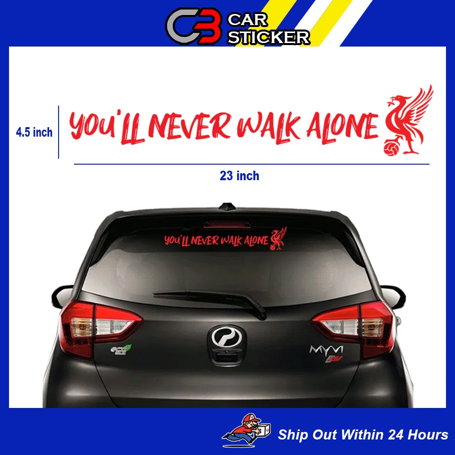 Liverpool Car Sticker / CS783 | Shopee Philippines