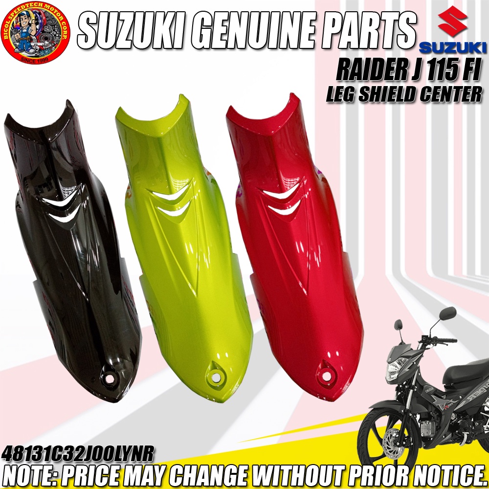 RAIDER J 115 FI LEG SHIELD CENTER (SGP) (GENUINE: 48131C32J00L ...
