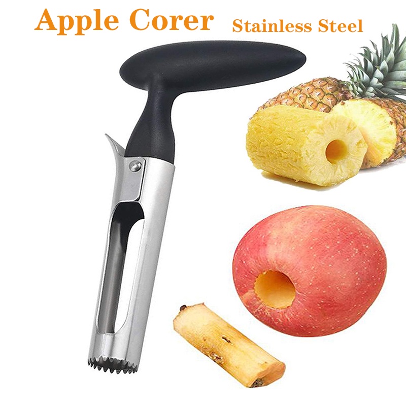 Apple Corer with Serrated Blade Stainless Steel Apple or Pear Core ...