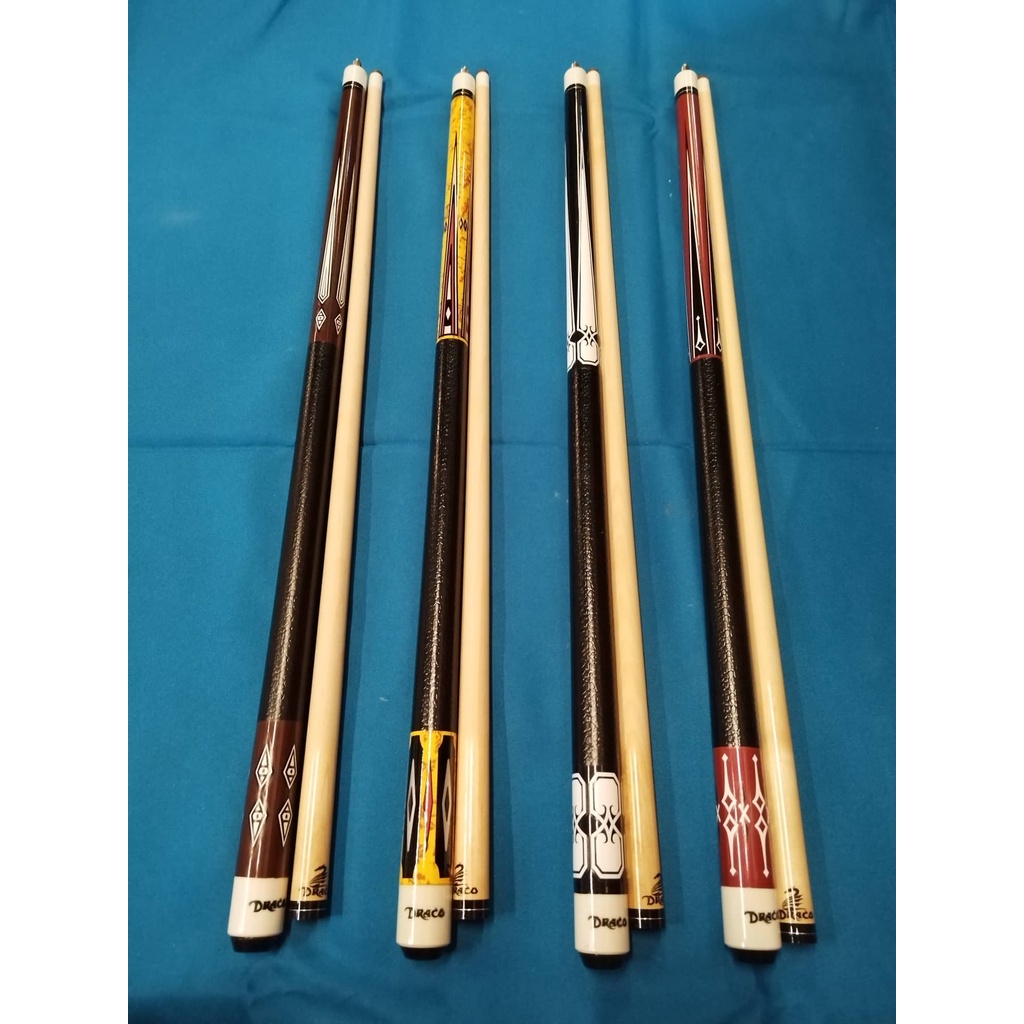 1 PC. DRACO CUE STICKS NEW DESIGN WITH FREE SOFTCASE/TAKO NG BILYARAN ...