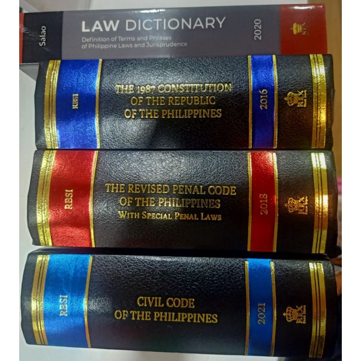 CODAL-CONSTI-CIV-RPC-DICTIONARY-ROC( set) | Shopee Philippines