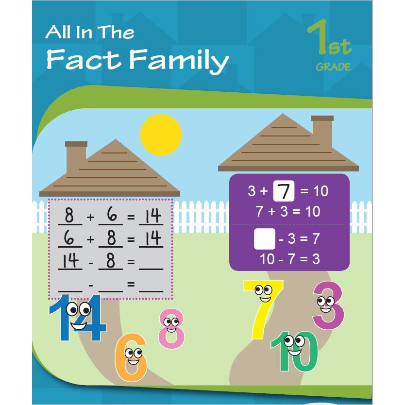 Grade 1 Activity Workbook: All in Fact Family (41 pages) | Shopee ...