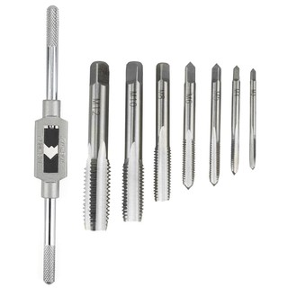8pcs Retreading Rethreading Tool Set Hand Tap Threading Original Hand ...