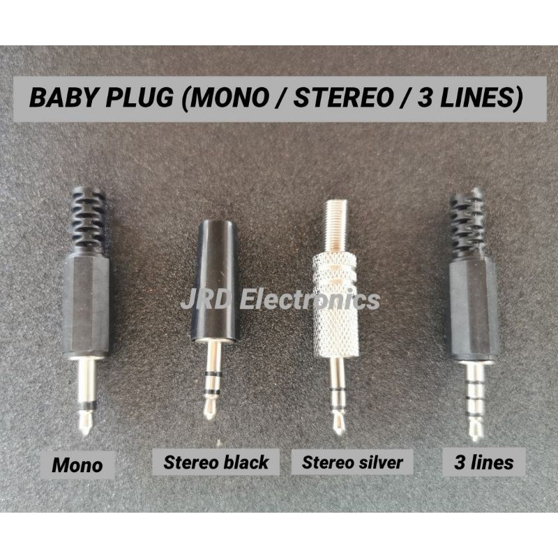BABY PLUG - MONO / STEREO / 3 LINES | Shopee Philippines