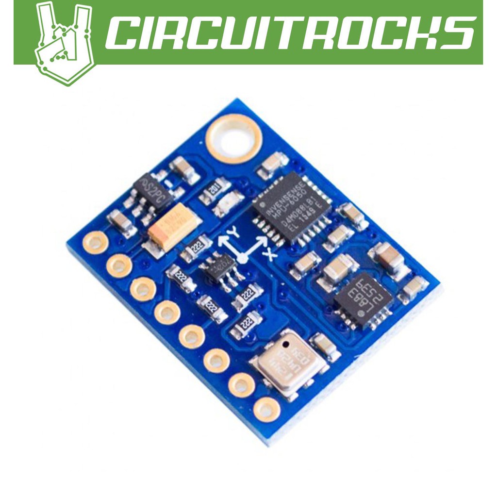 Circuitrocks 10Dof Mpu6050 Hmc5883L Bmp180 Arduino Compatible | Shopee ...