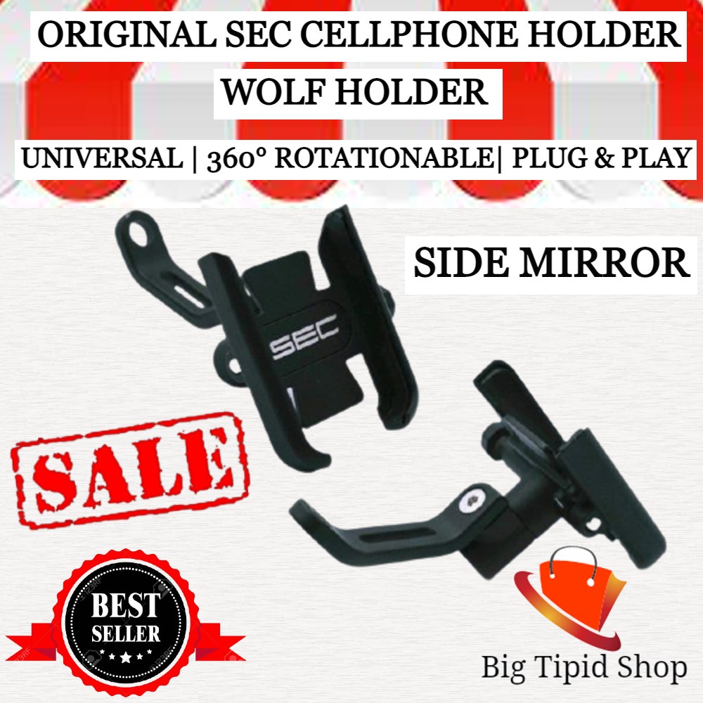 HONDA TMX SUPREMO ORIGINAL SEC CP HOLDER WOLF MASTER SIDE MIRROR ...
