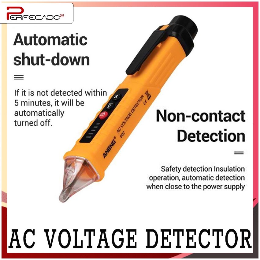 Multifunctional AC Voltage Detector AC 12V-1000V Pen Test Electric ...
