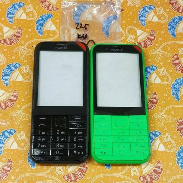 Casing NOKIA 225/RM-1011/RM1011/NOKIA ASHA 225 FULLSET And Front And ...