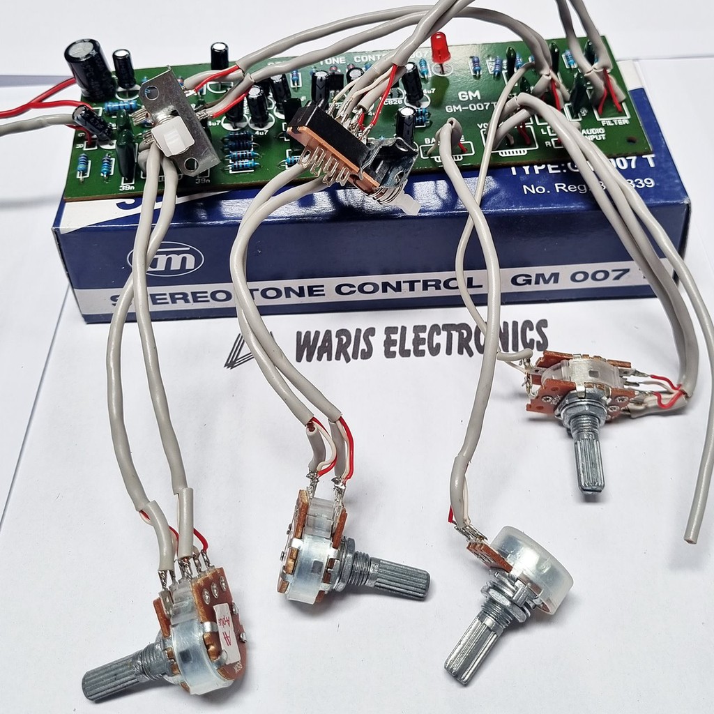 Tone Control Stereo kit plus Filter and Loudness GM 007T | Shopee ...