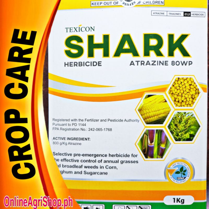 SHARK ATRAZINE 80 WP (1KG) TEXICON | Shopee Philippines