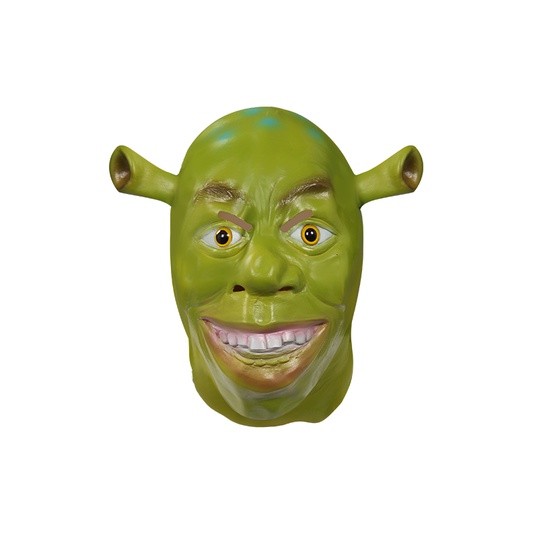 Shrek Mask Cosplay Latex Masks Helmet Masquerade Party Costume Props ...