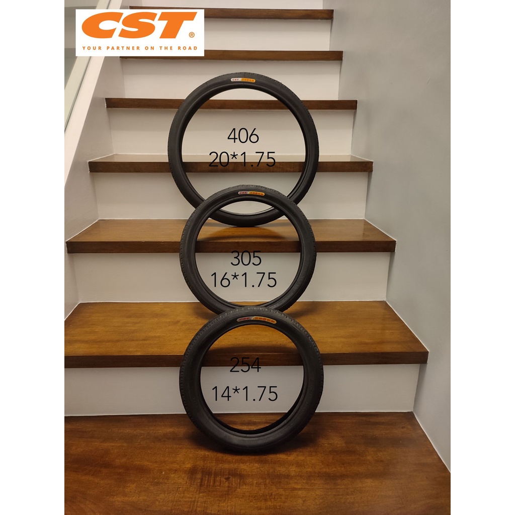 CST C97N Ultra-lite Wired Bicycle Tire 406 305 254 / 20 16 14 *1.75 ...