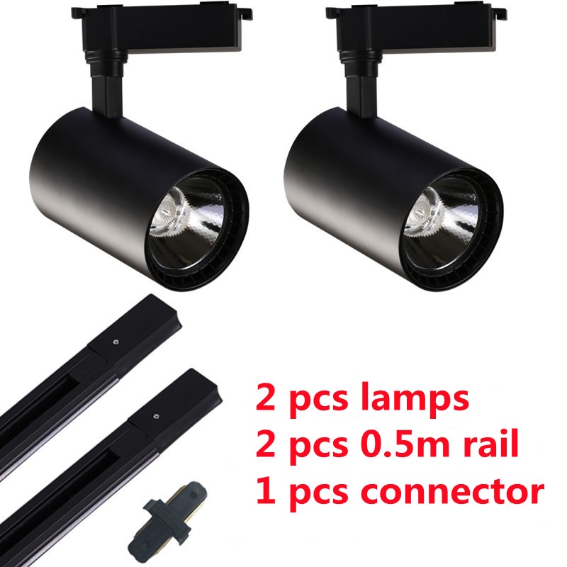 COB LED Track light Spot lights Ceiling Kitchen Light Pin light Rail ...