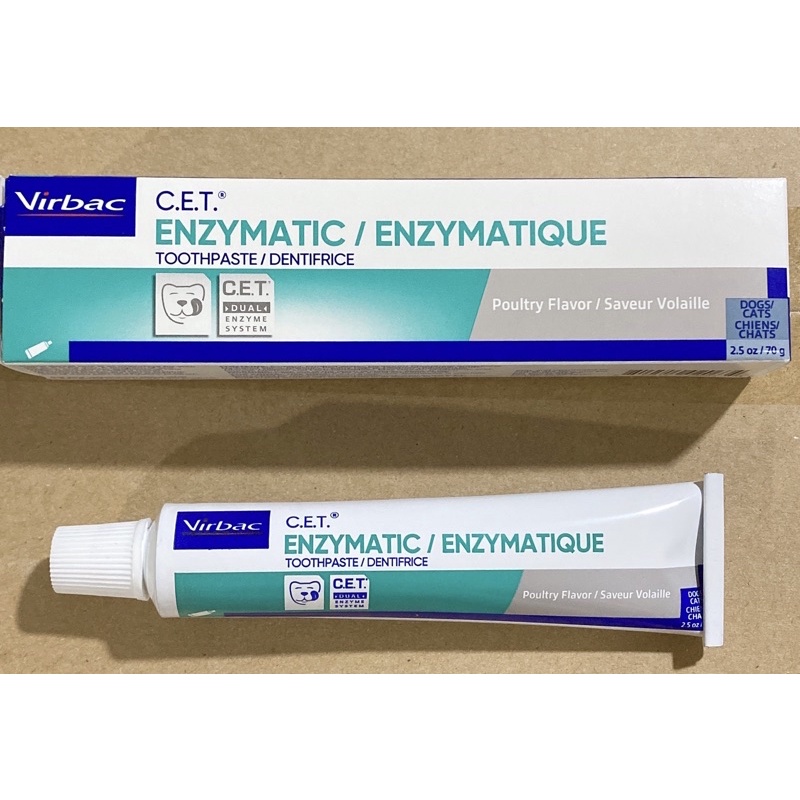 Virbac Toothpaste C.E.T. Enzymatic toothpaste Dog toothpaste Cat ...