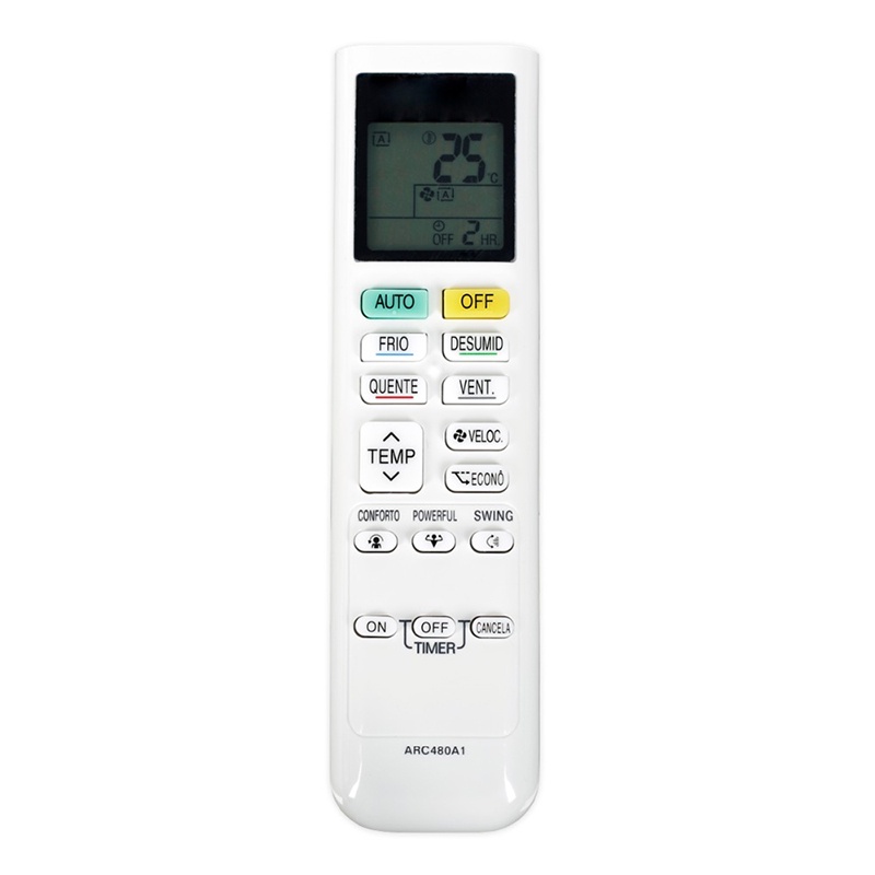 ARC480A35 ARC480A33 Air Conditioner Remote for Replacement Daikin ...