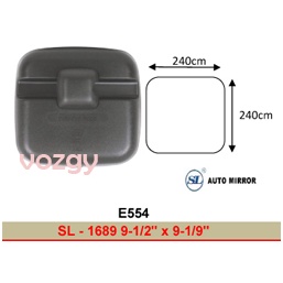 SIDE MIRROR E-554/SL-1689 9-1/2 x 9-1/9 GIGA SHILIDUO BRAND | Shopee ...