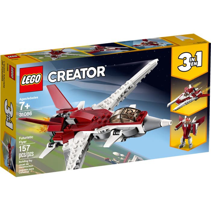Lego CREATOR FUTURISTIC FLYER 3IN1 31086 | Shopee Philippines