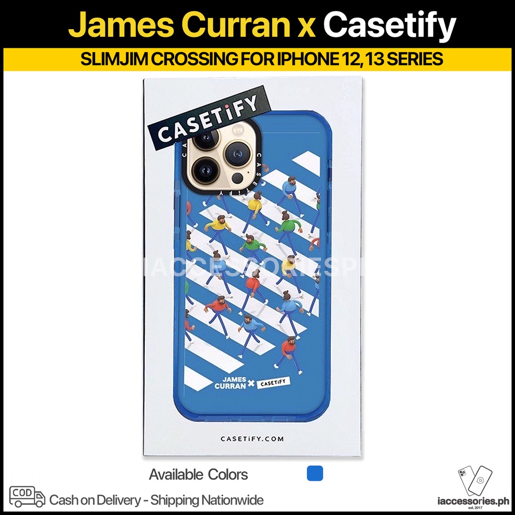 Casetify James Curran SlimJim Crossing for iPhone 12 12 Pro 12 Pro Max 13 13 Mini 13 Pro 13 Pro ...