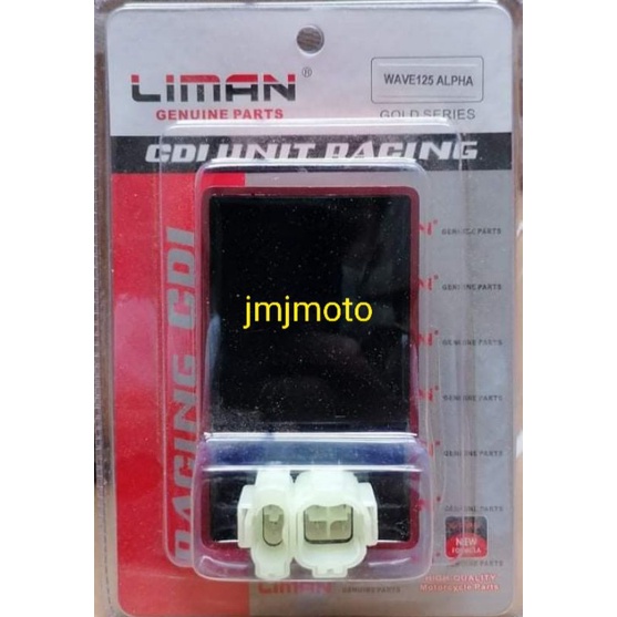 WAVE 125 ALPHA /GILAS STOCK CDI,UNIT 6PIN Battery drive | Shopee ...