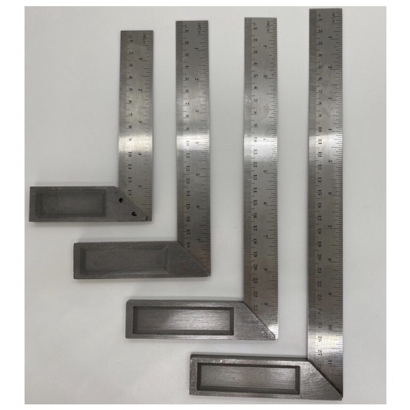 L-SQUARE ANGLE RULER Squala Steel Ruler | Shopee Philippines