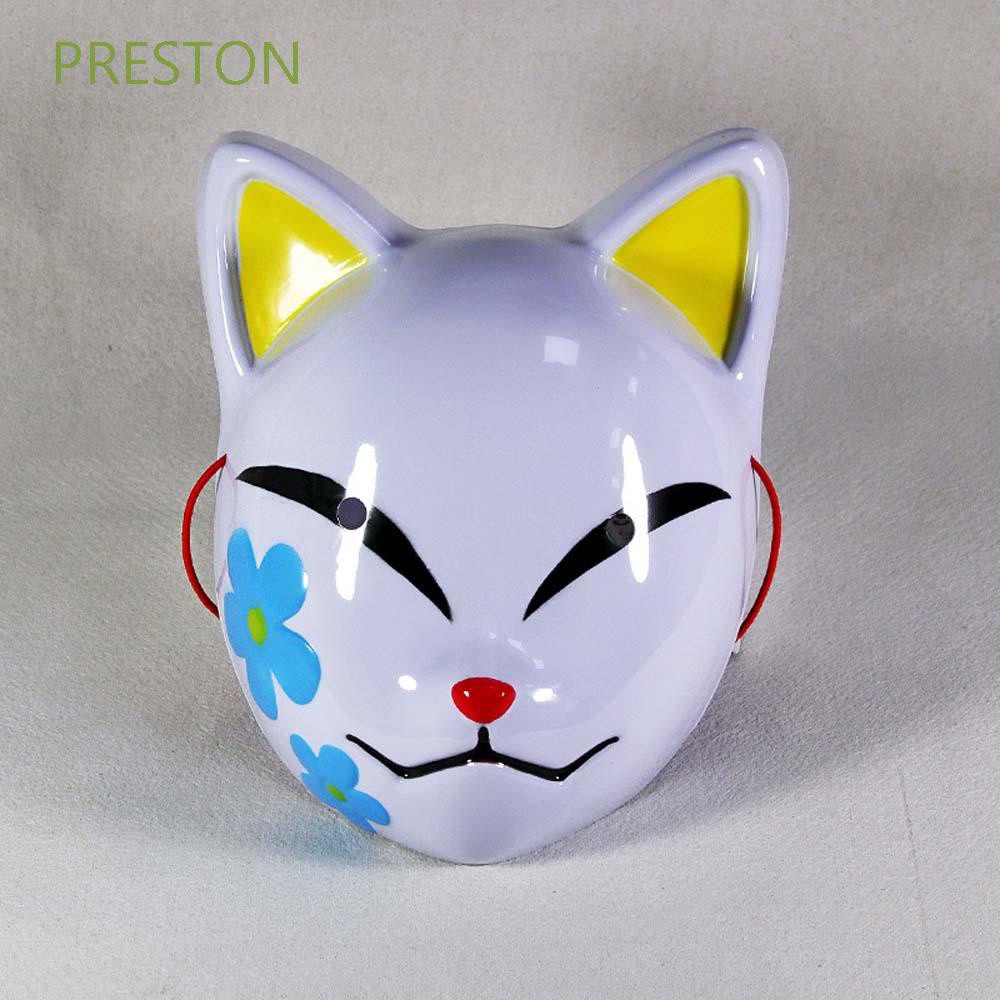 PRESTON Halloween Cosplay Mask Hannya Teng Party Props Party Mask Props ...