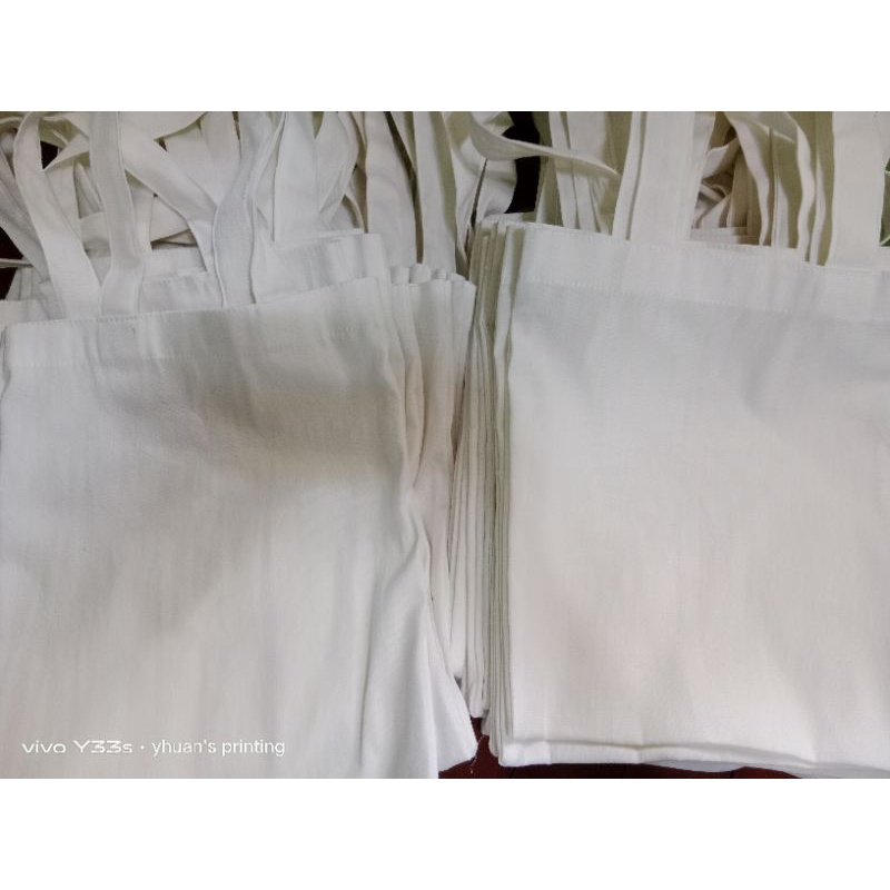 Plain Totebag katsa 14x16 | Shopee Philippines