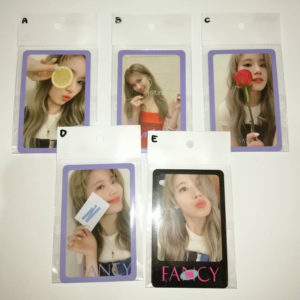 Twice Fancy You Official Album Photocards JYP Entertainment | Shopee ...