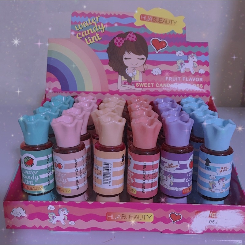 24 pcs lip tint set Korean Tint Water lip Candy Tint Cheek And Lip Tint ...