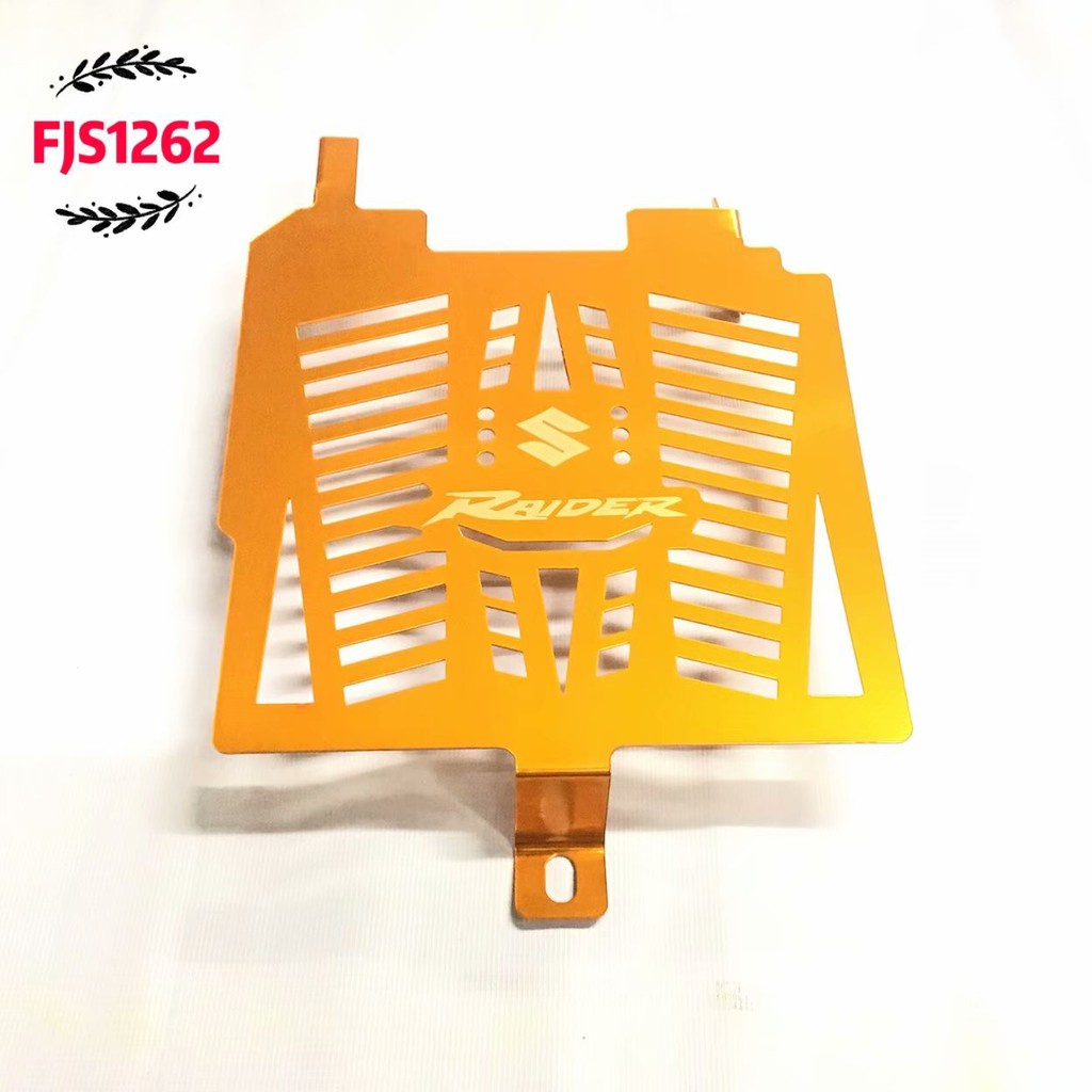 FJS1262 Motorcycle Radiator cover for Raider Fi ( Allum ) | Shopee ...