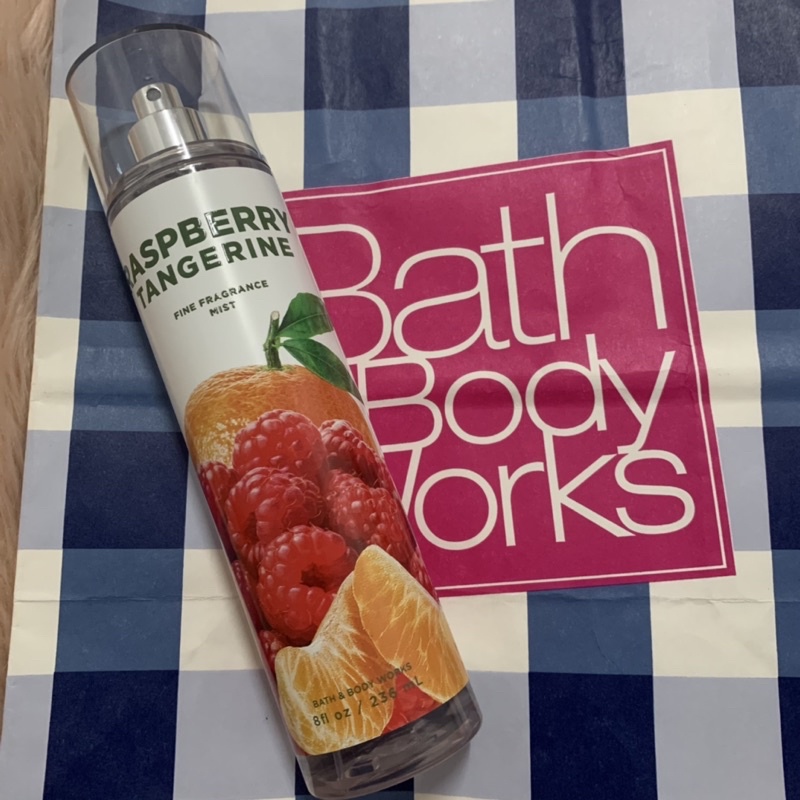 Bath & Body Works Raspberry Tangerine Fragrance Mist 236ml | Shopee ...