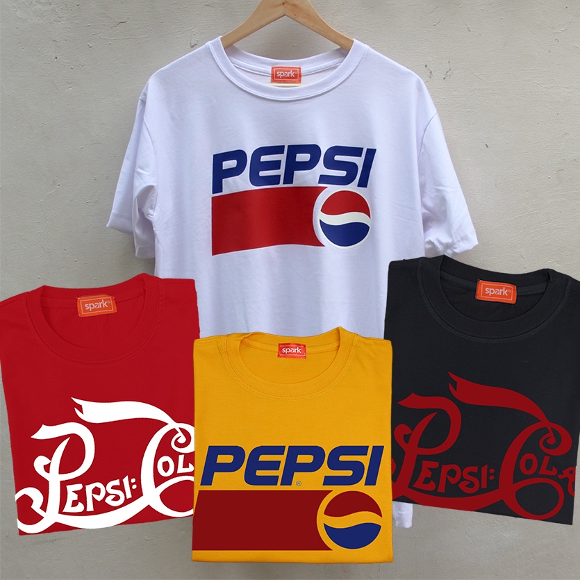 Pepsi Logo Graphic Shirt | Spark Tshirt | Sizes from XS to 3XL | Shopee ...