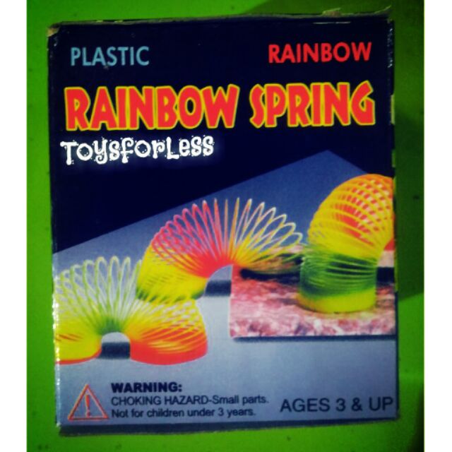 Rainbow Spring Medium Size Slinky | Shopee Philippines
